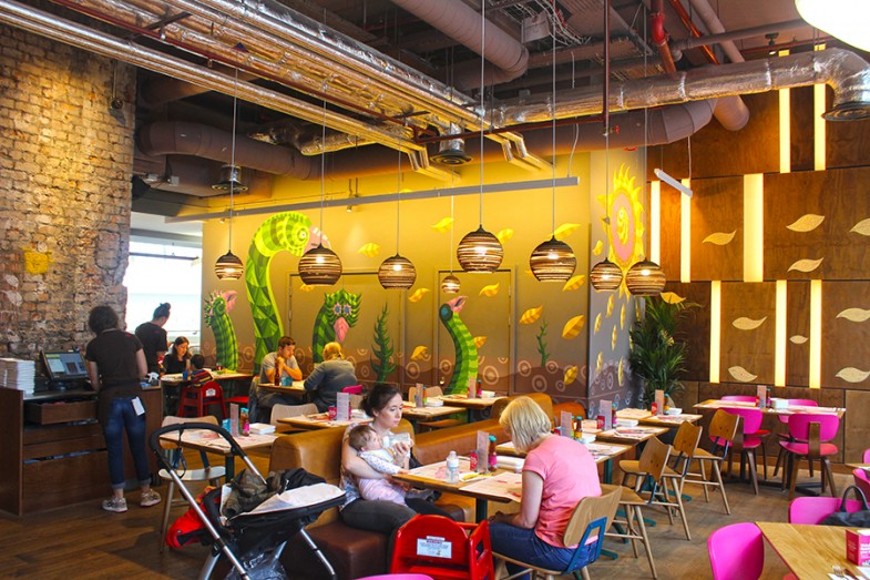 Le Super Demon at Wahaca Manchester - Restaurant interiors
